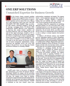 onetechholdings – ENTERPRISE SOFTWARE SOLUTION